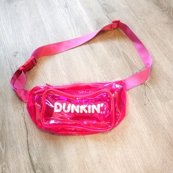 Dunkin | Bags | Dunkin Donuts Pink Fanny Pack | Poshmark